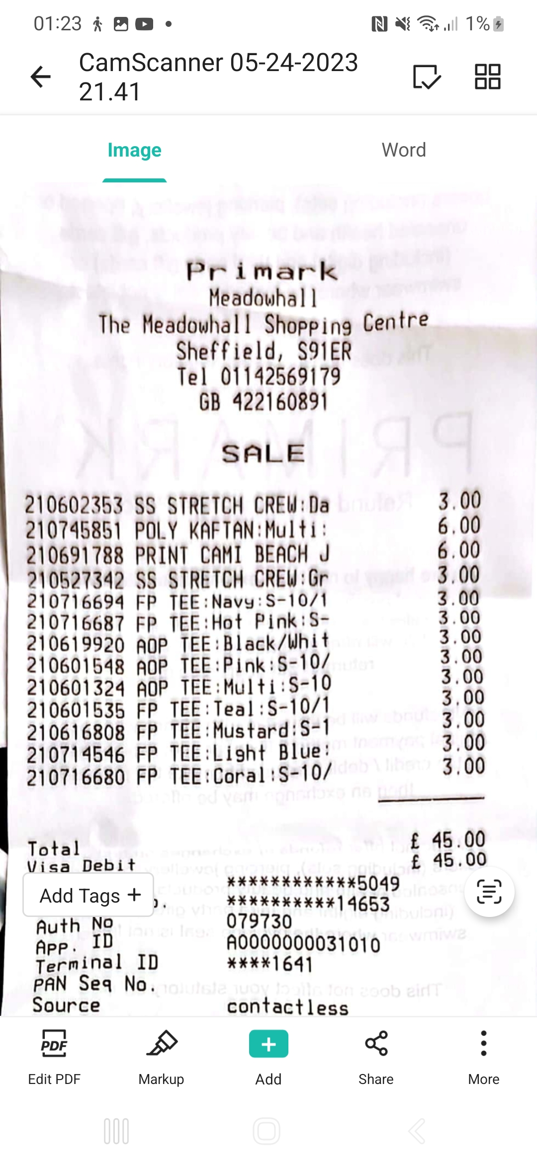 Ticket - Blumbox Courier