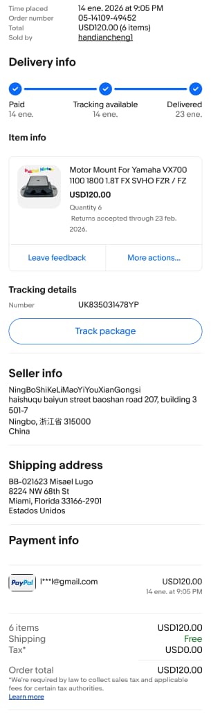 Ticket - Blumbox Courier